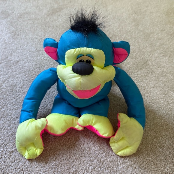 Fisher-Price | Toys | 994 Fisher Price Puffalumps Neon Monkey Parachute ...